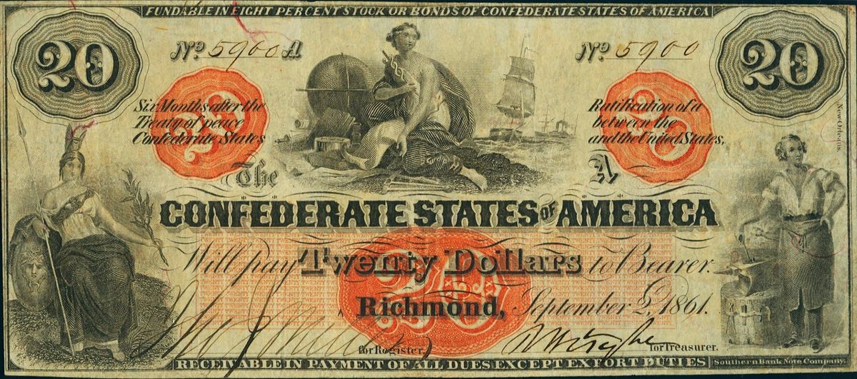 Confederate Treasury Notes Research